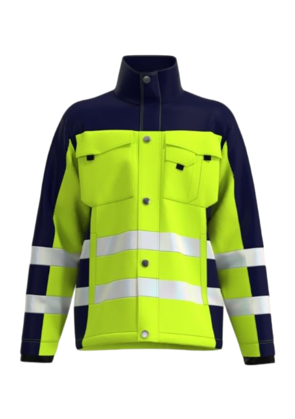 High Quality OEM mens Hi-vis safety jacket Hi visiblity working jacket ...